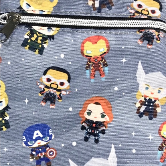 Loungefly Marvel Comics | Bags | Loungefly Marvel Avengers Chibi ...